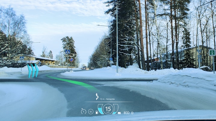 Augmented reality HUD: The next step-up for smart vehicles | Nokia.com