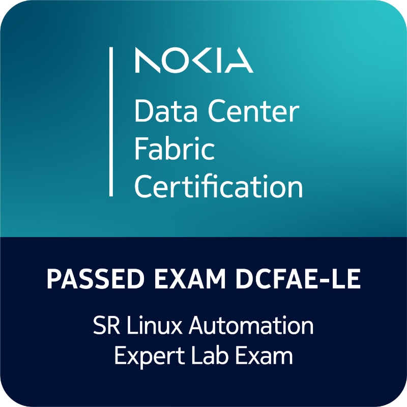 Nokia SR Linux Automation Expert Lab Exam | Nokia.com