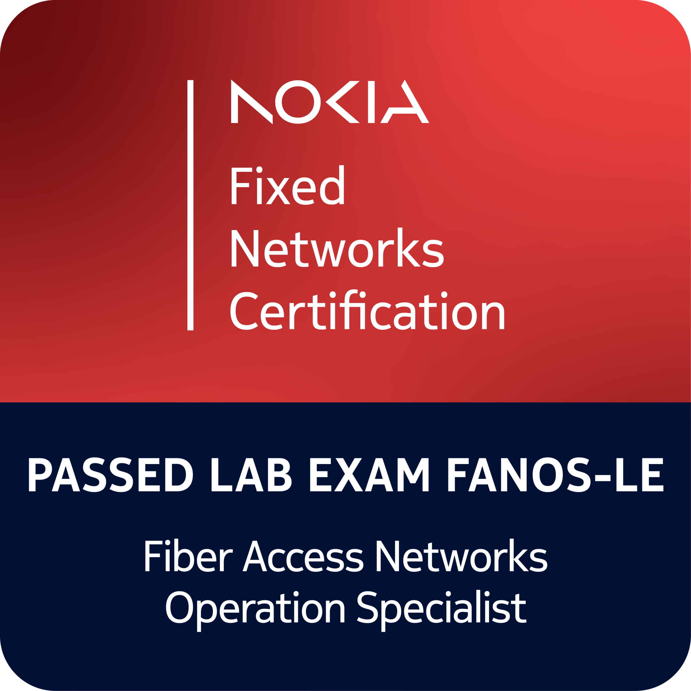 Nokia Fiber Access Networks Operation Specialist Lab Exam | Nokia.com