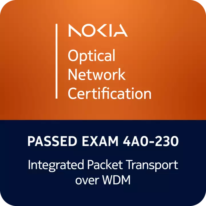 Nokia Integrated Packet Transport over WDM Exam | Nokia
